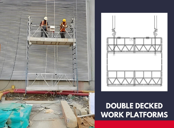 Double decked work platforms - Scatech Gondola – SCATECH ENGINEERING ...