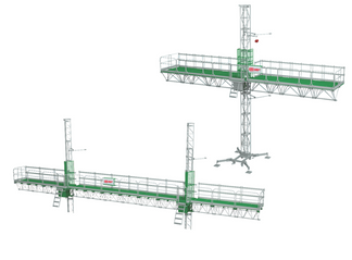 Mast Climbing Work Platform - Scatech Gondola Mast Climber – SCATECH ...