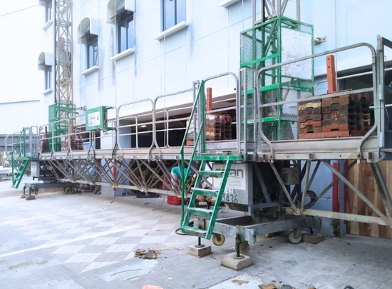 Mast Climbing Work Platform - Scatech Gondola Mast Climber – SCATECH ...